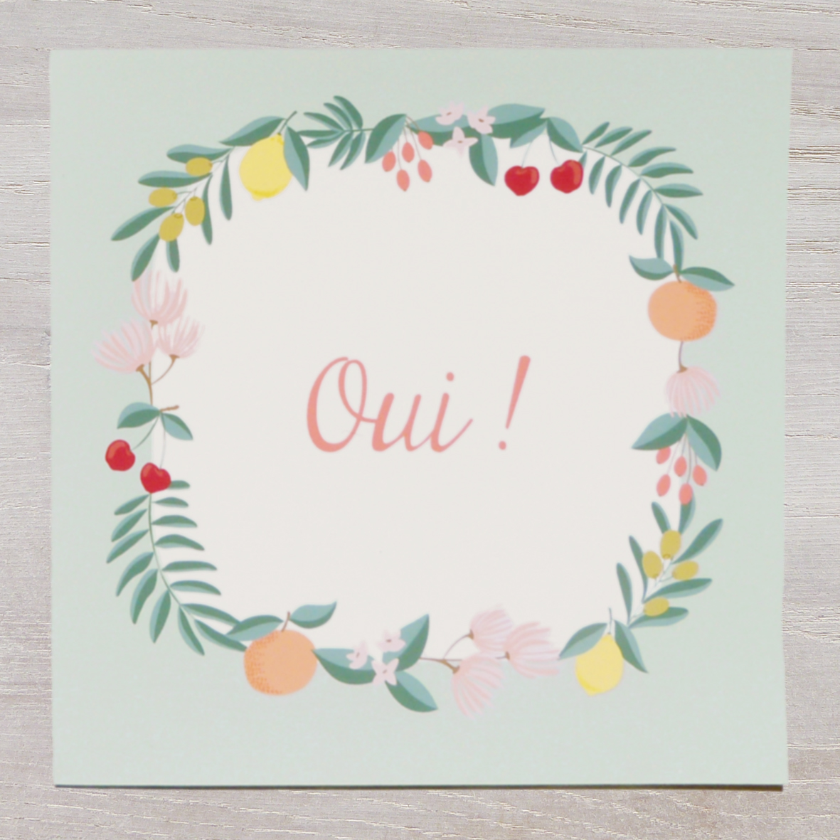 Faire-part Tutti Frutti Prêt-à-poster – Création de faire-parts ...